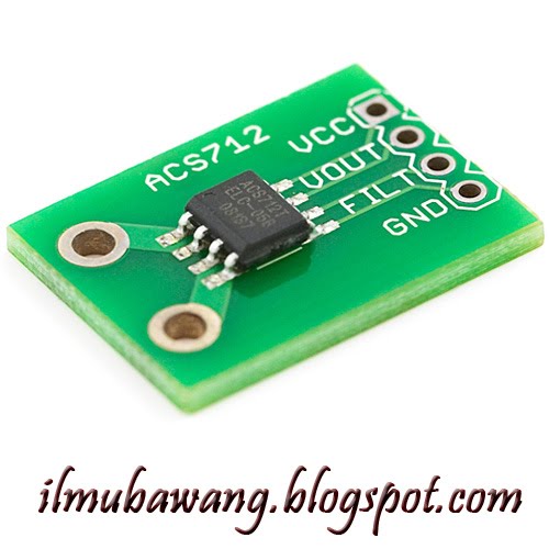 Sensor Arus efek Hall ACS712 (Hall Effect Allegro ACS712) ~ Berbagi ...