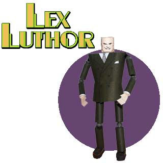 Papercraft - Retro Supervillain Lex Luthor - Papercraft4u | Free ...
