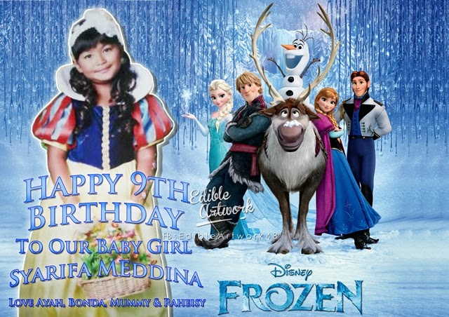 Edible Image Design & Printing: Edible Image Frozen