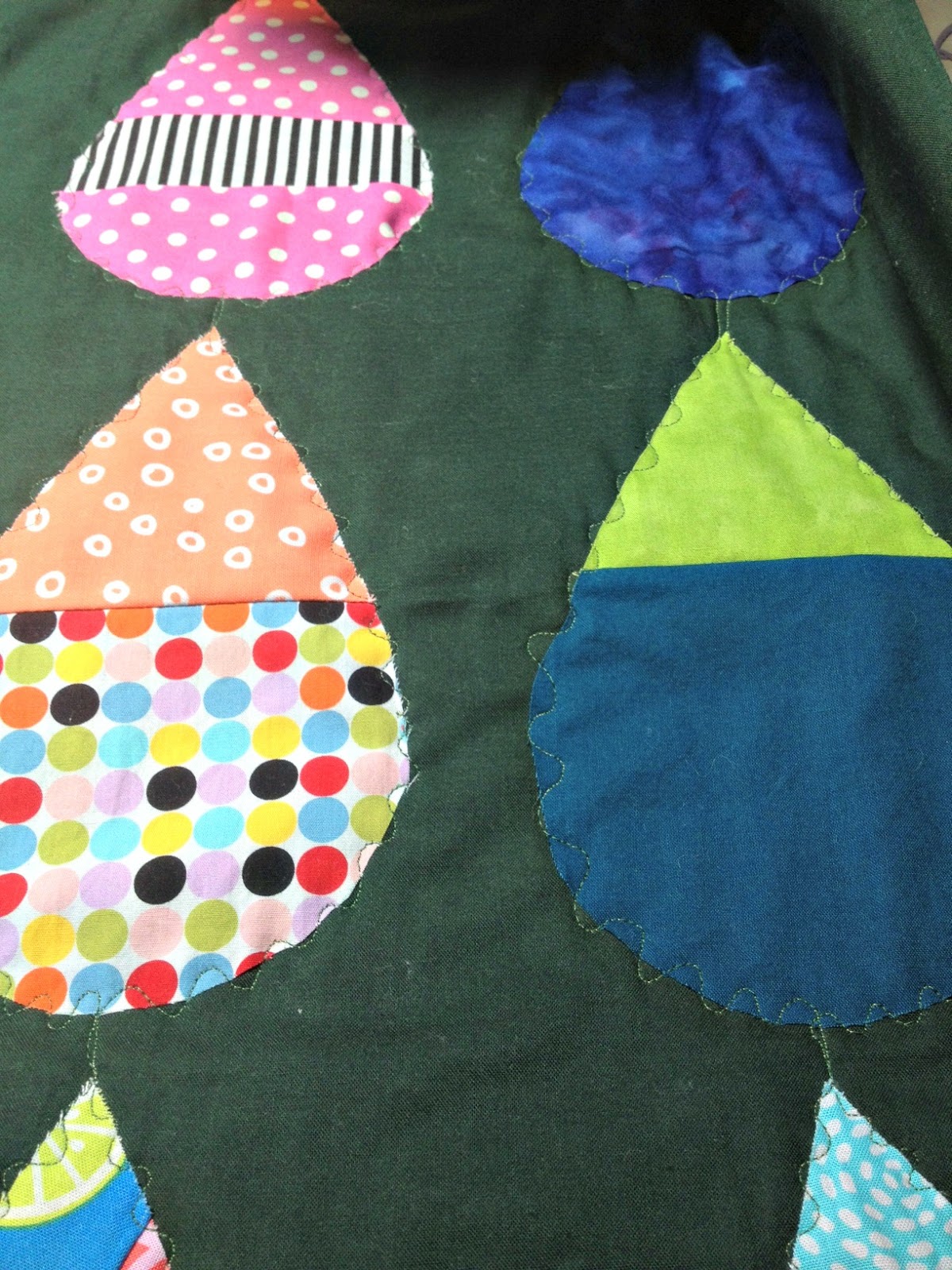 Studio Dragonfly: Raindrops - A Finished Quilt