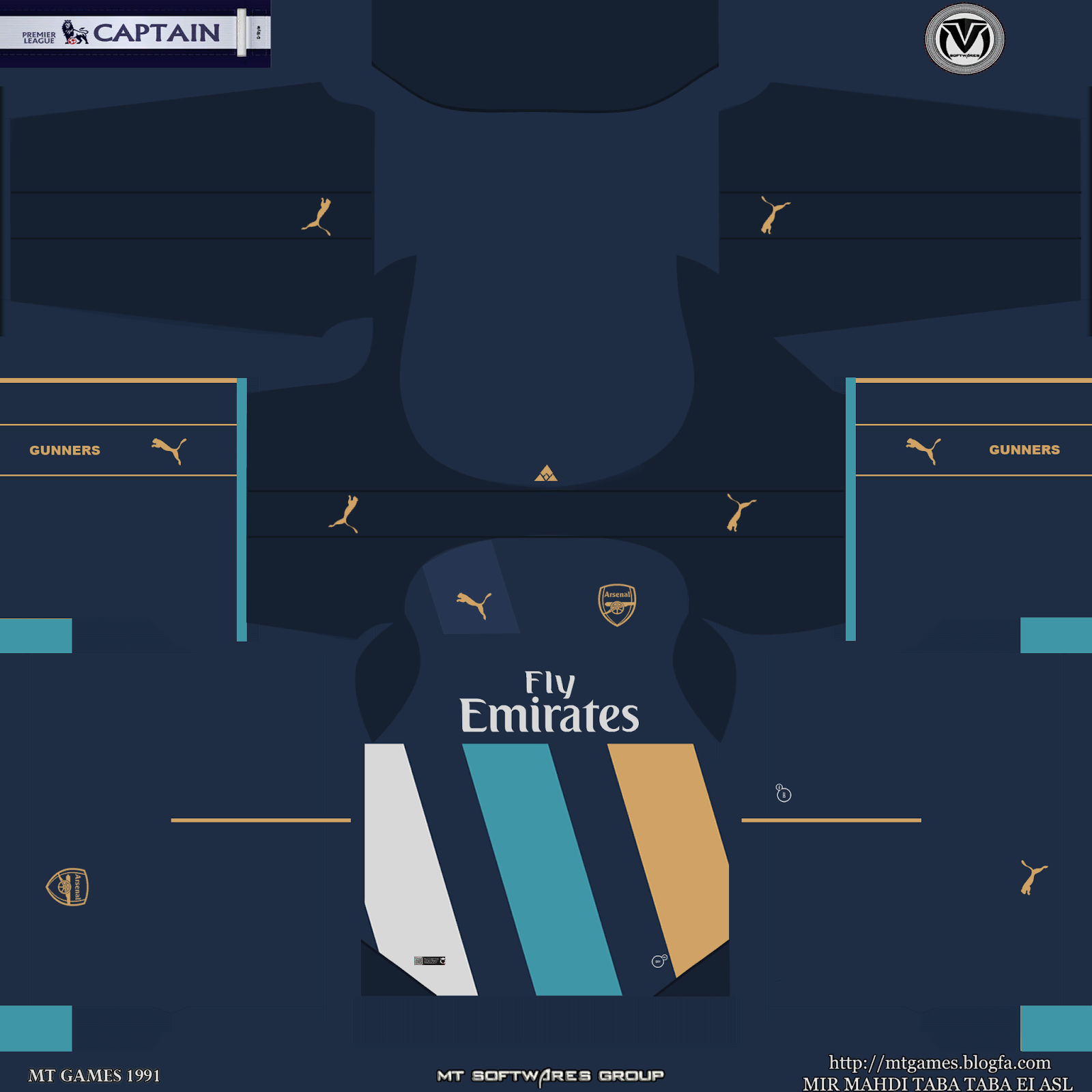 PESEDIT2016: ARSENAL PES 2016 PS4