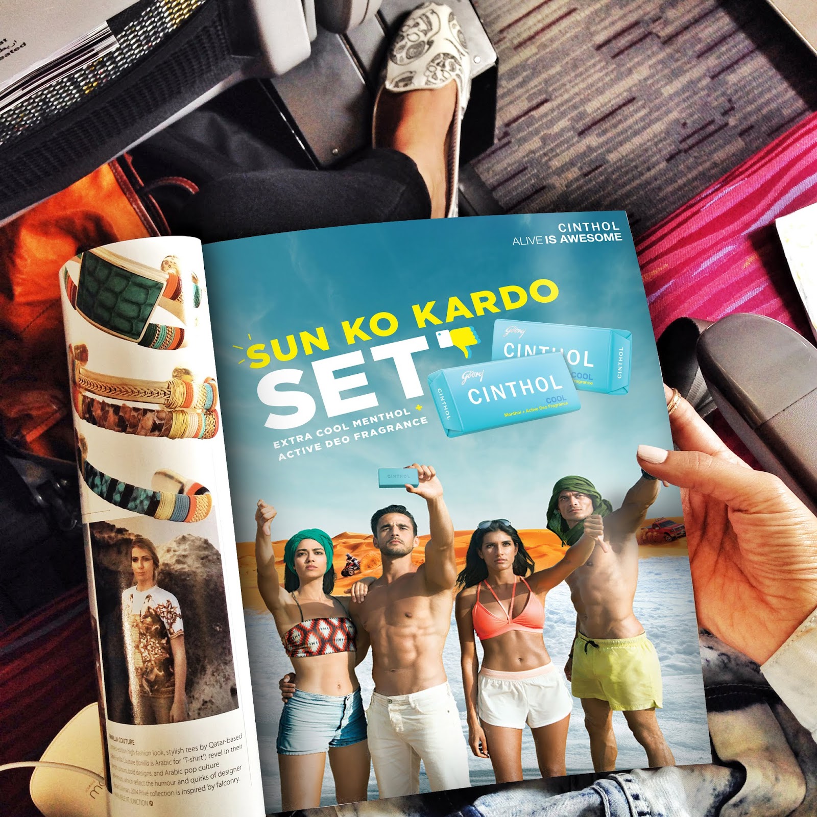 Lishoy George: Cinthol Cool - Sun ko kardo set Campaign