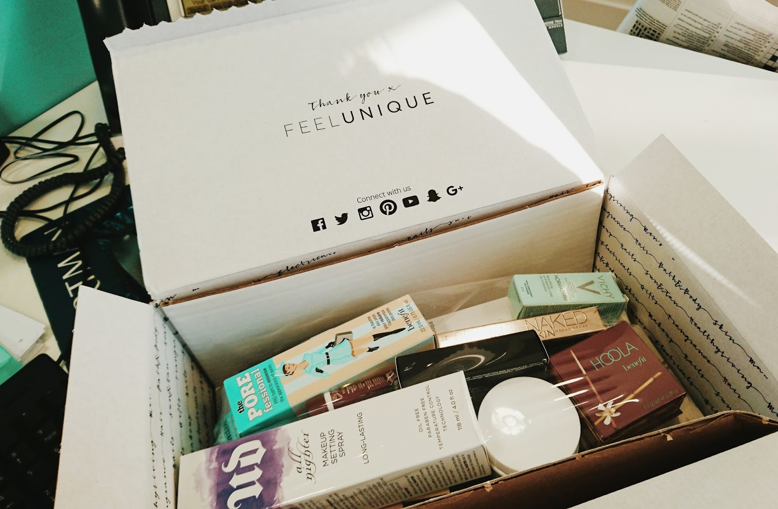 Feelunique Wishlist Winner – UpYourVlog