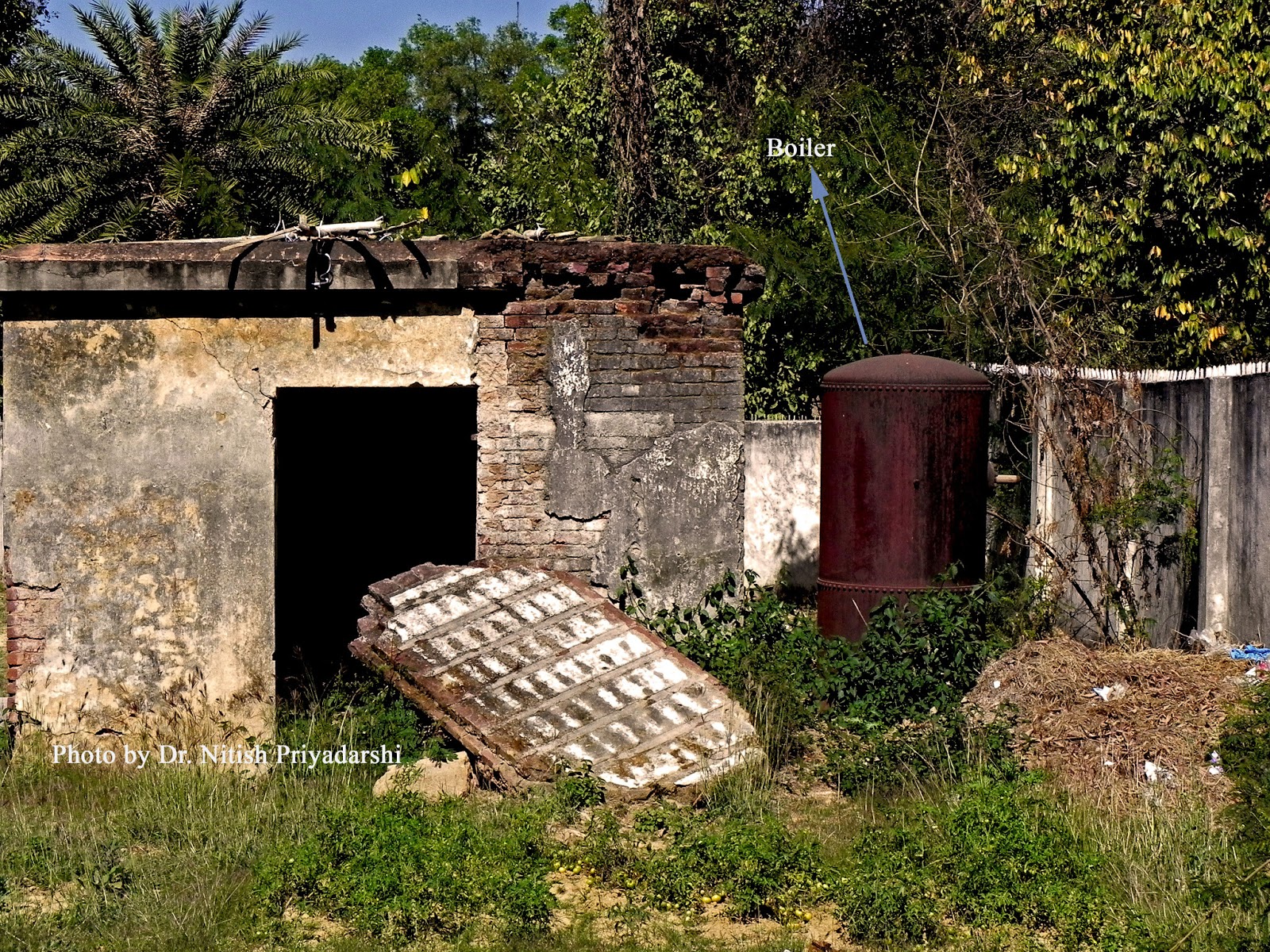 Environment and Geology: Remains of old structures of water supply ...