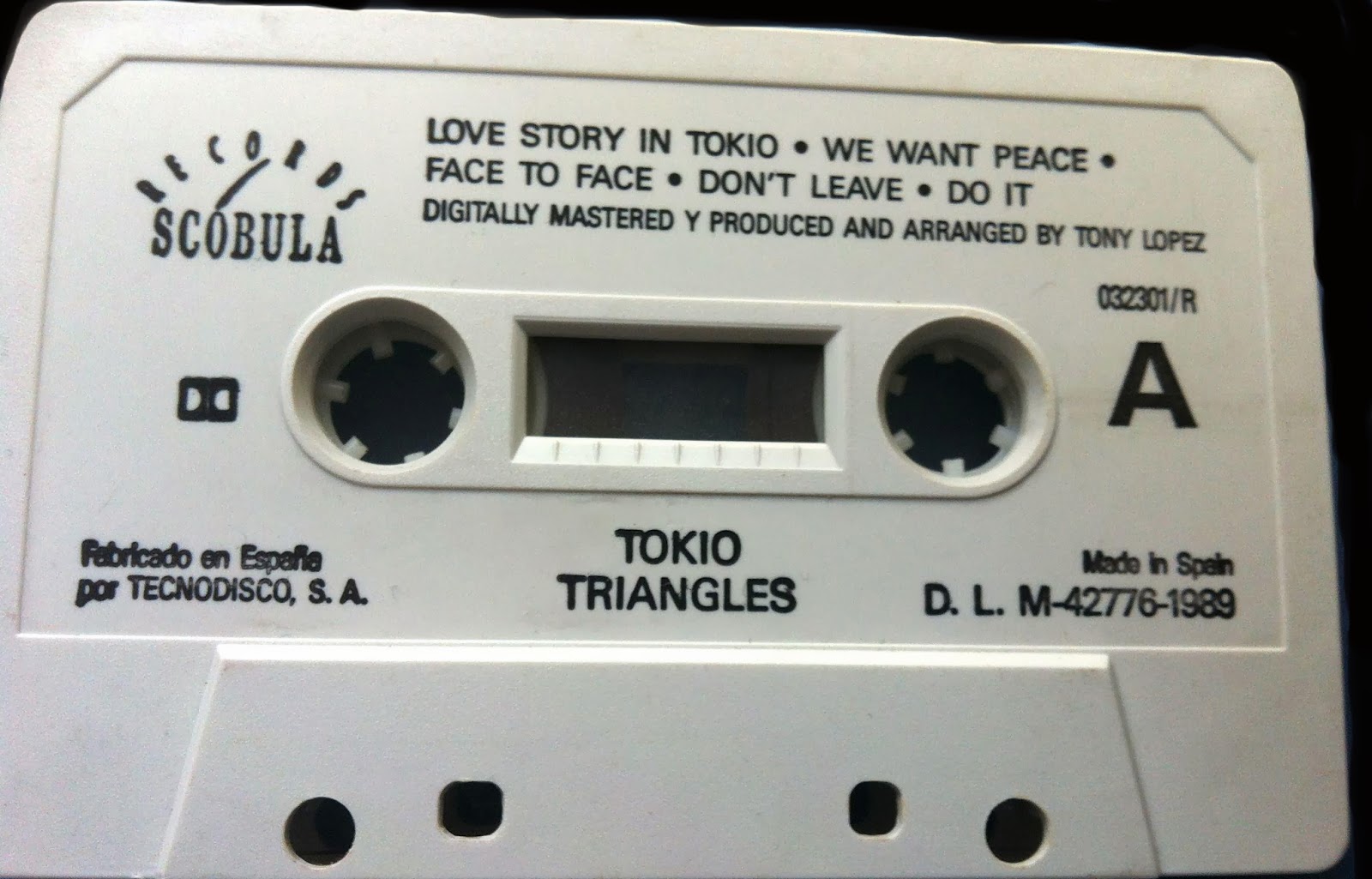 TOKIO : 1º Disco de Estudio -"TRIANGLES" / 1989