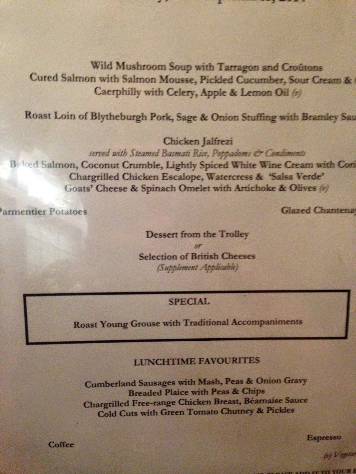 THIS LITTLE PIGGY LOVES FOOD!: THE EAST INDIA CLUB, ST JAMES