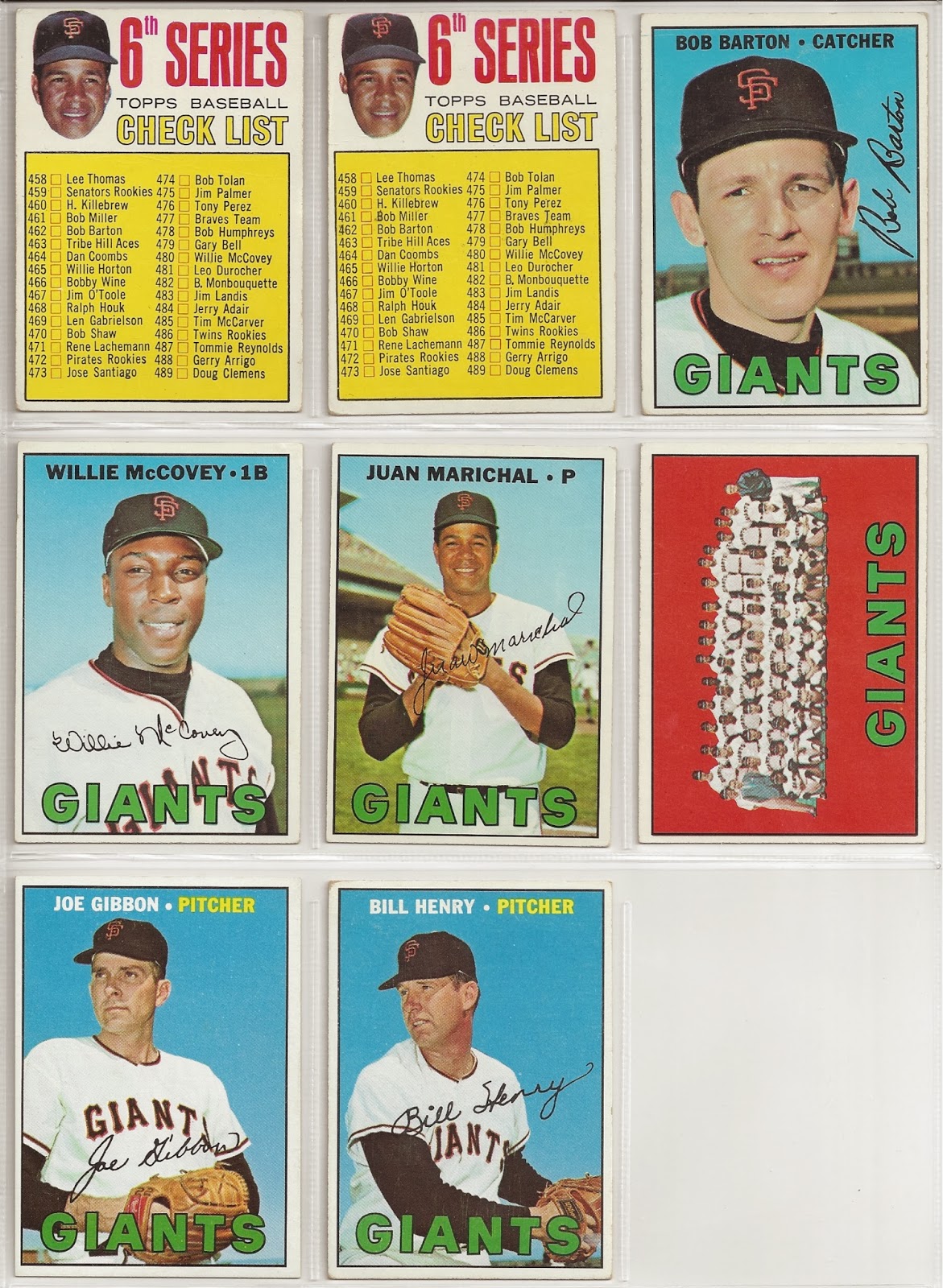ARPSmith's Sportscard Obsession: 2013 Collection Goal Update - 1967 ...