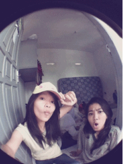 fatmawidiastuti: fisheye lens