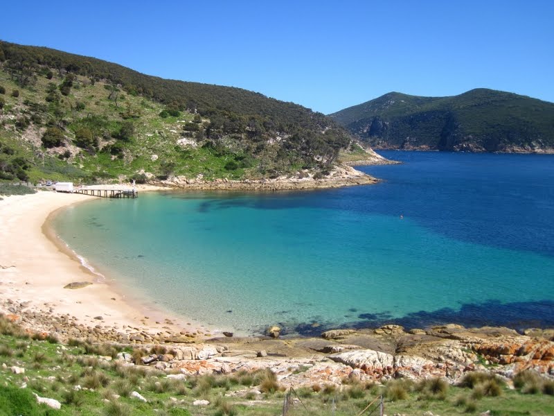 Kayaks across Bass Strait: Erith Island