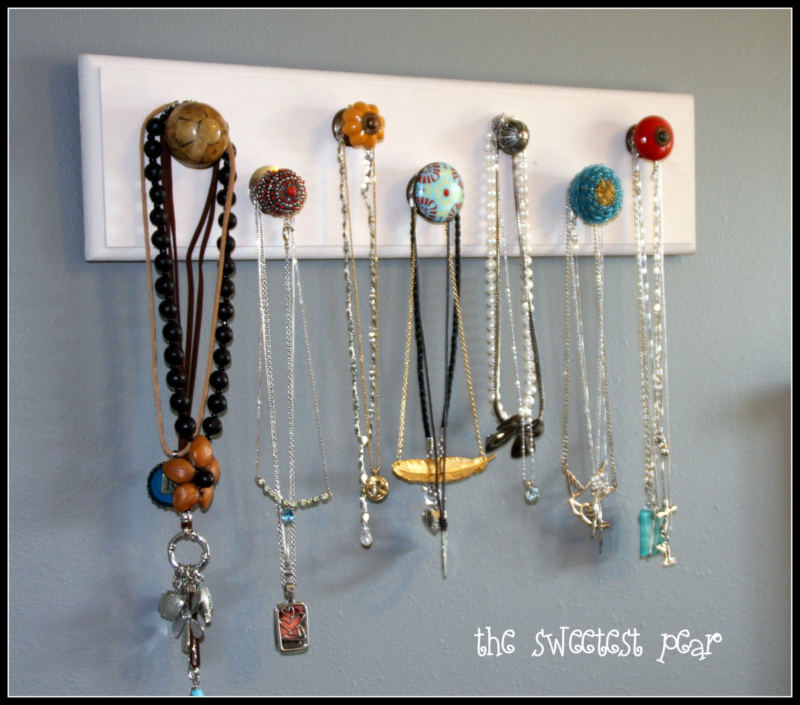 The Sweetest Pear Necklace Holder And Decor the-sweetest-pear-necklace-holder-and-decor
