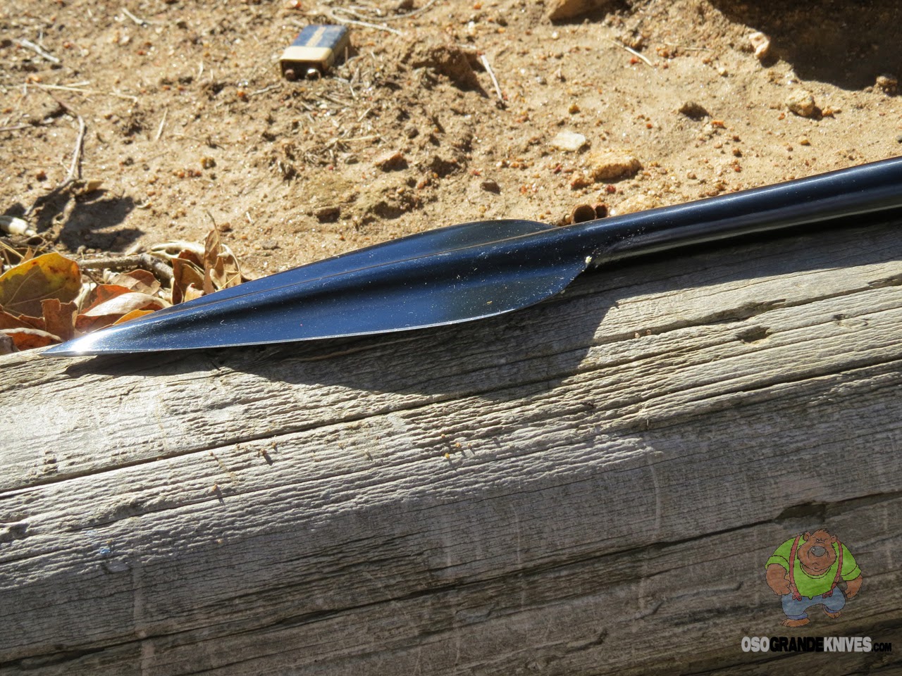 Oso Grande's Knife Blog - Stay Sharp!: Cold Steel Leaf Shaped Spear - A ...