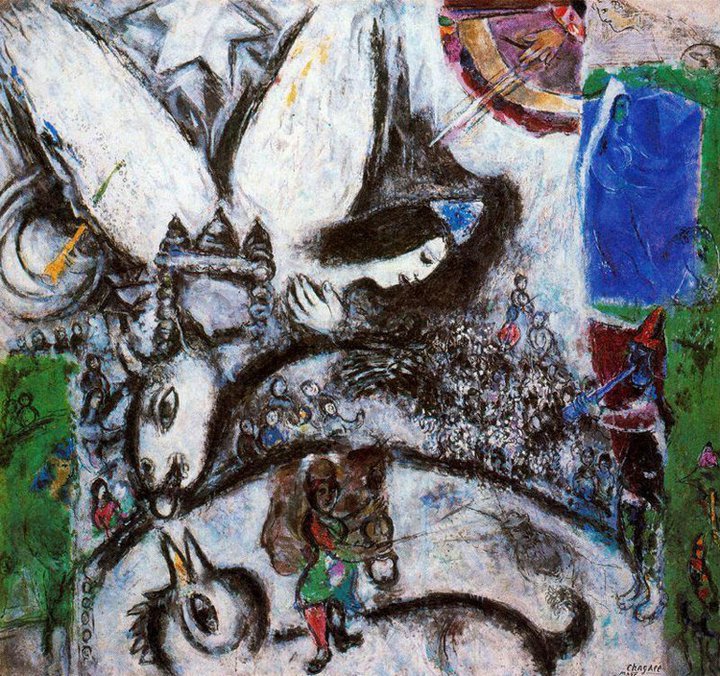 Marc Chagall | Cirque, Parigi 1967 | Tutt'Art@ | Masterpieces