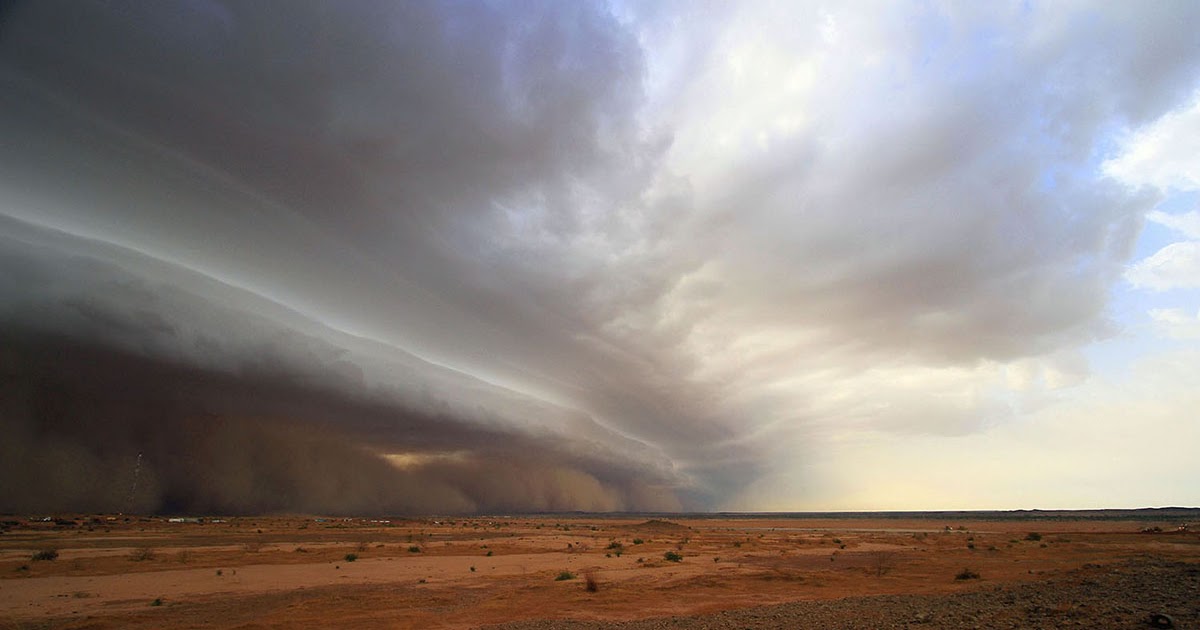 Fotos: A estranha beleza das tempestades de areia ~ Resumo Fotográfico