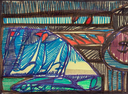 ART and WATER: Marginal Drawing 14