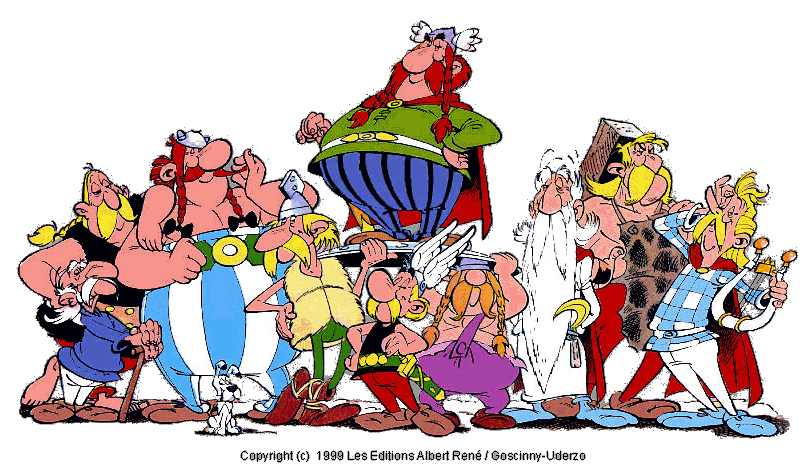 News Mixture World: Sura Pappa Family ( Asteix and Obelix )