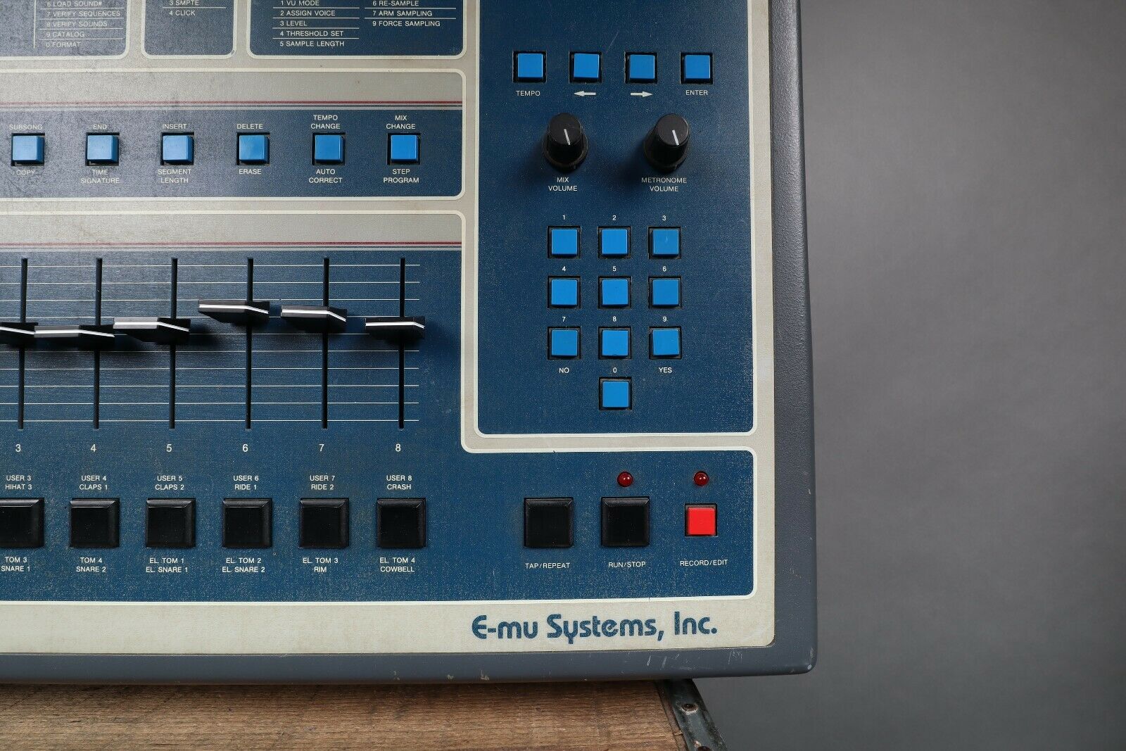 MATRIXSYNTH: E-MU Systems SP-12 Turbo Sampling Percussion Synth SN 1206