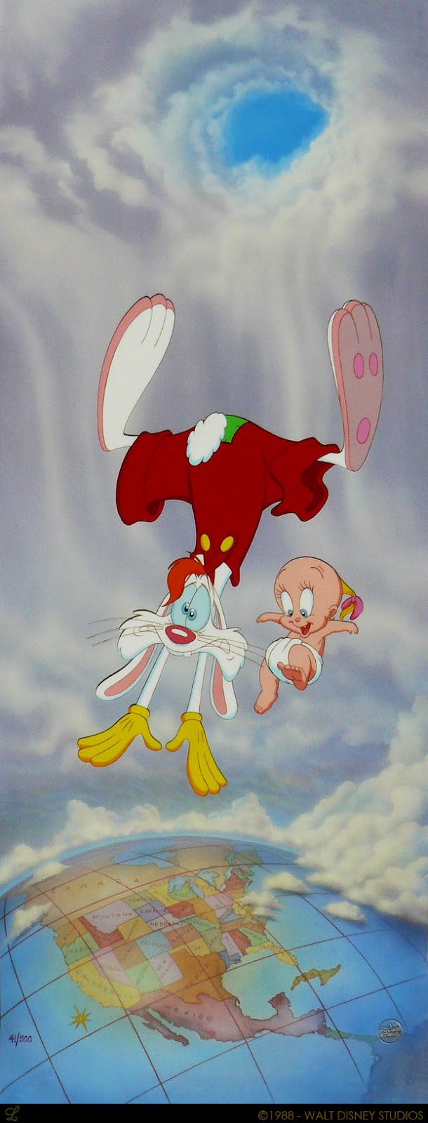 Living Lines Library: Who Framed Roger Rabbit (1988) - Production Cels