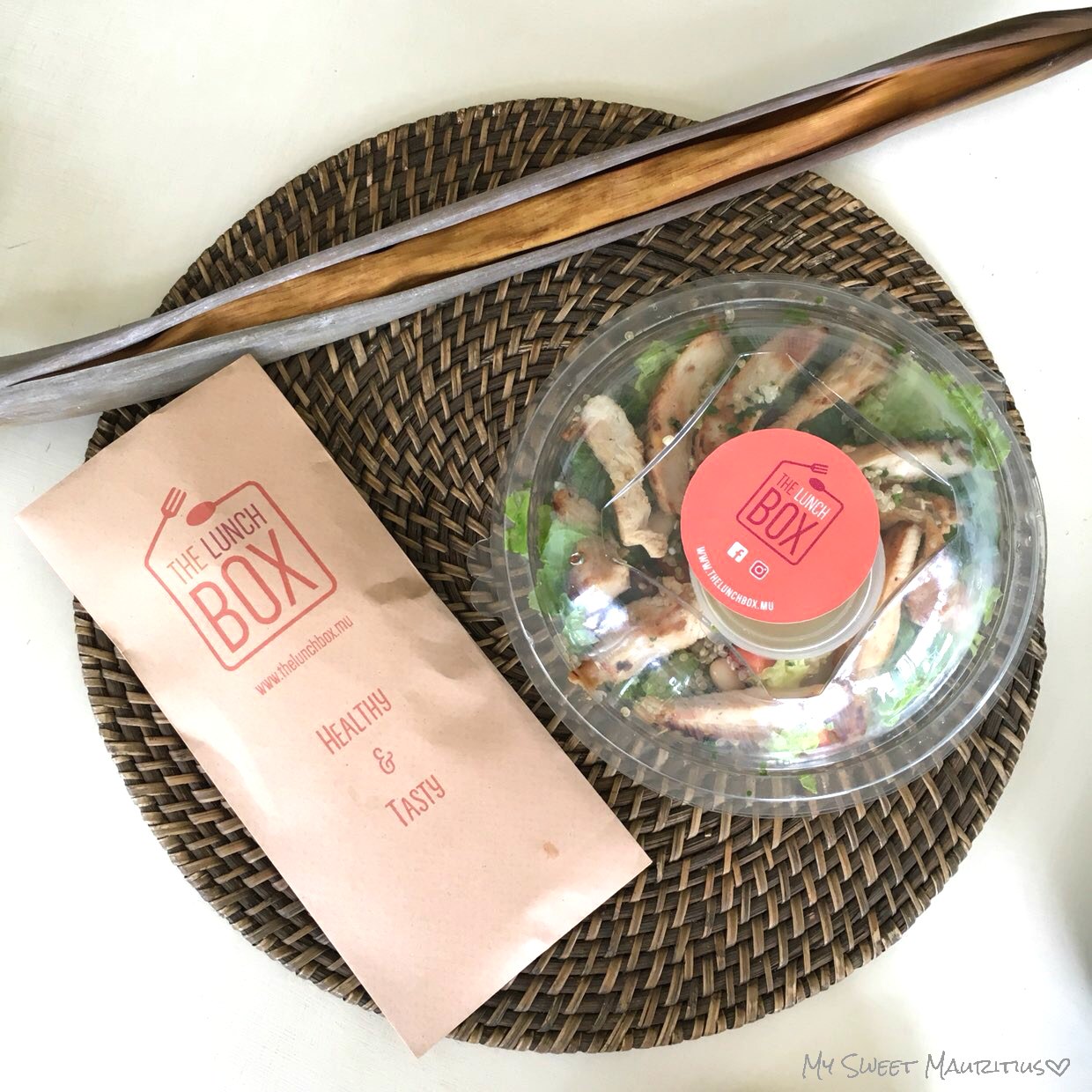 My Sweet Mauritius: THE LUNCH BOX : DEJEUNER HEALTHY AND TESTY AU BUREAU
