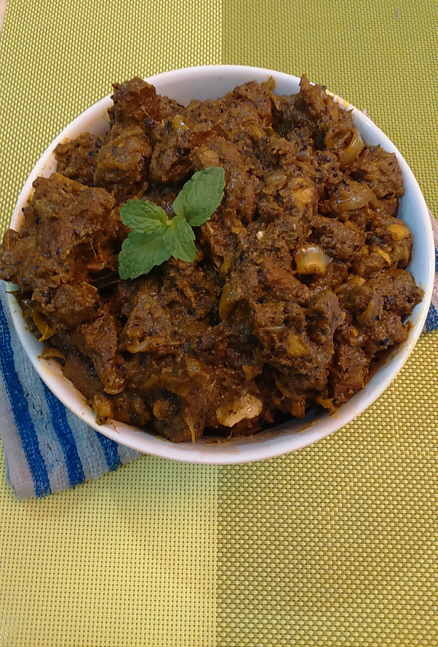 sarguna's fantabulous kitchen: Kerala Mutton Roast