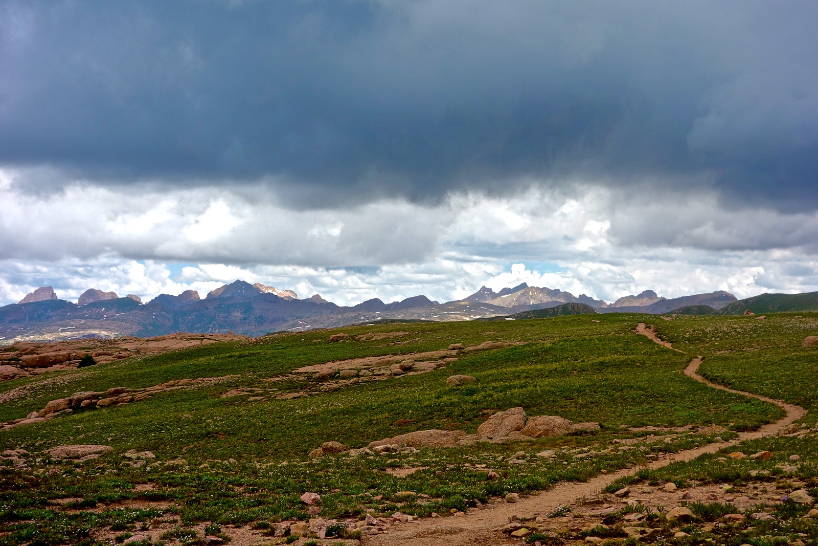 Earthline: The American West: Sheridan Mountain, 12,795'; Crevasse ...
