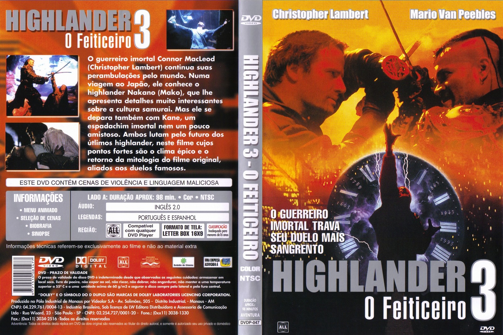 Highlander 1-2-3 e Batalha Final