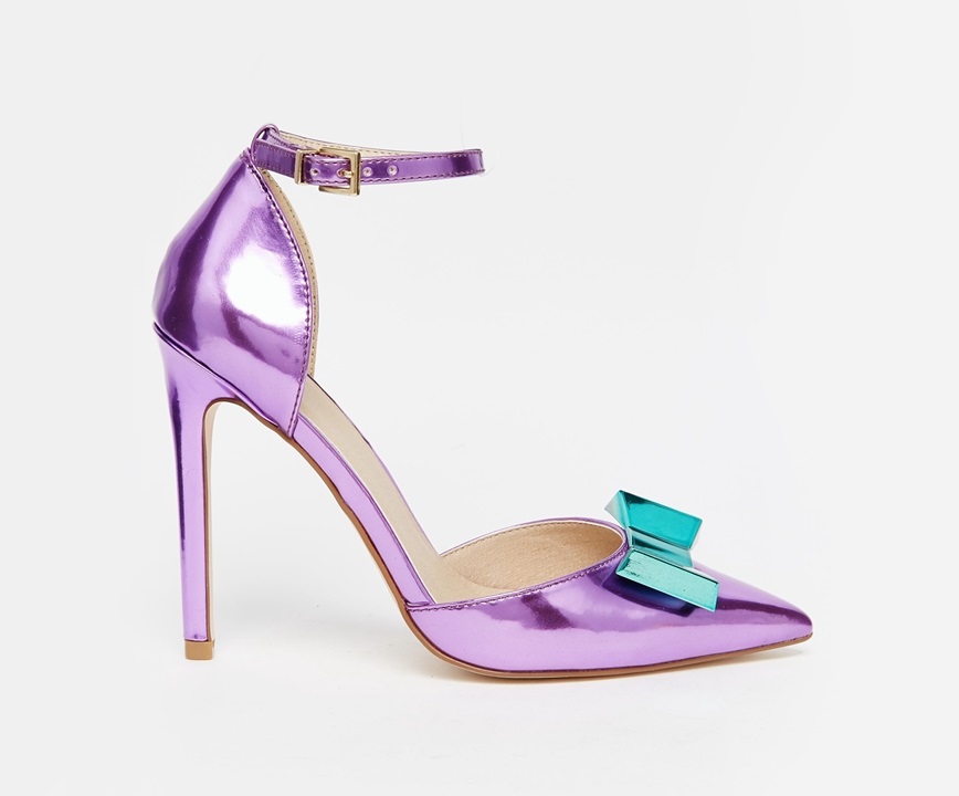 Asos Pop Art Pointed High heels