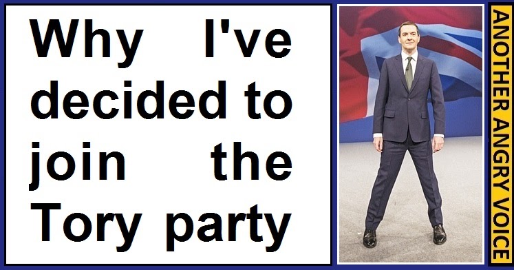 Why I've decided to join the Tory party Why I've decided to join the Tory party