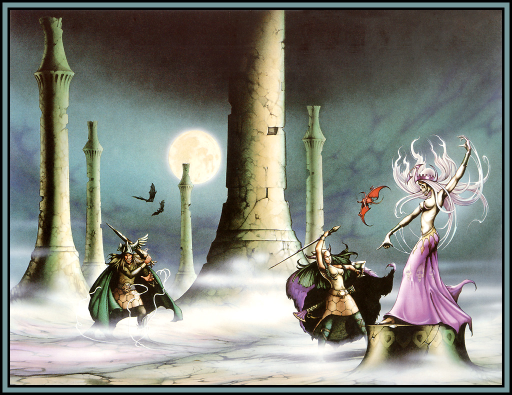 Castle Dragonscar: 1970s Fantasy Art: More Rodney Matthews Awesome