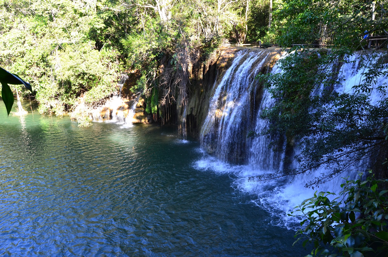 Petén en Fotos: Cataratas en Calzada Mopán, Dolores (Río Mopán)