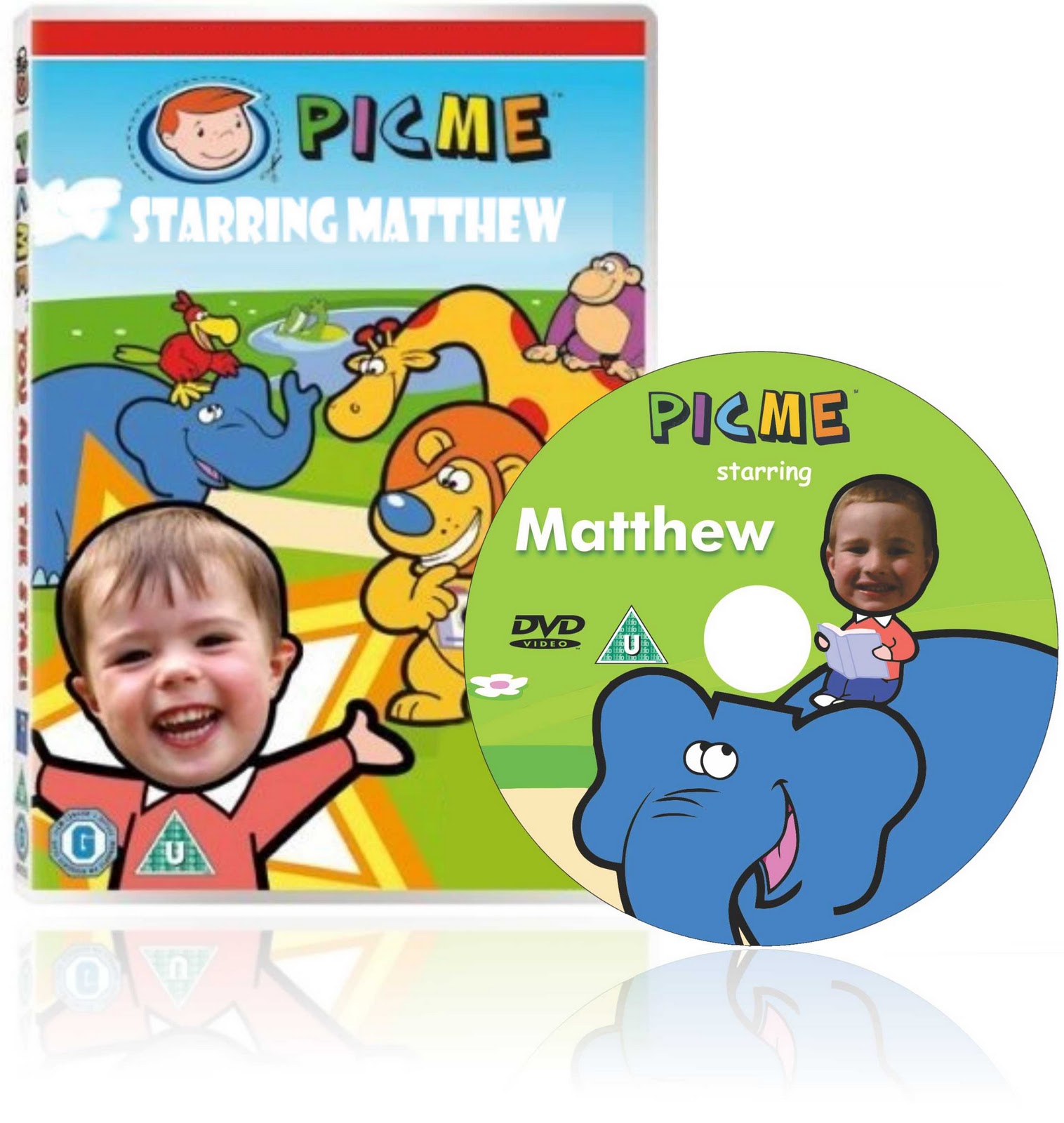 Personalized Gifts for Kids: Personalized DVD cartoon for kids