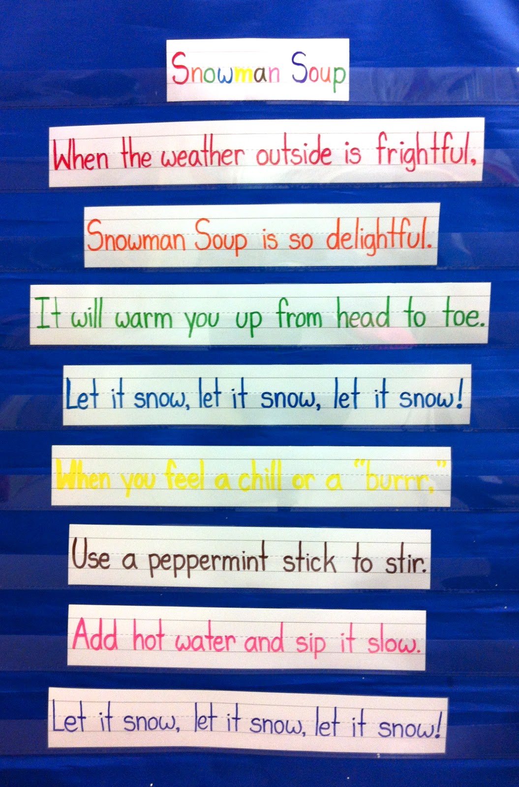 Winter Hot Cocoa Poem