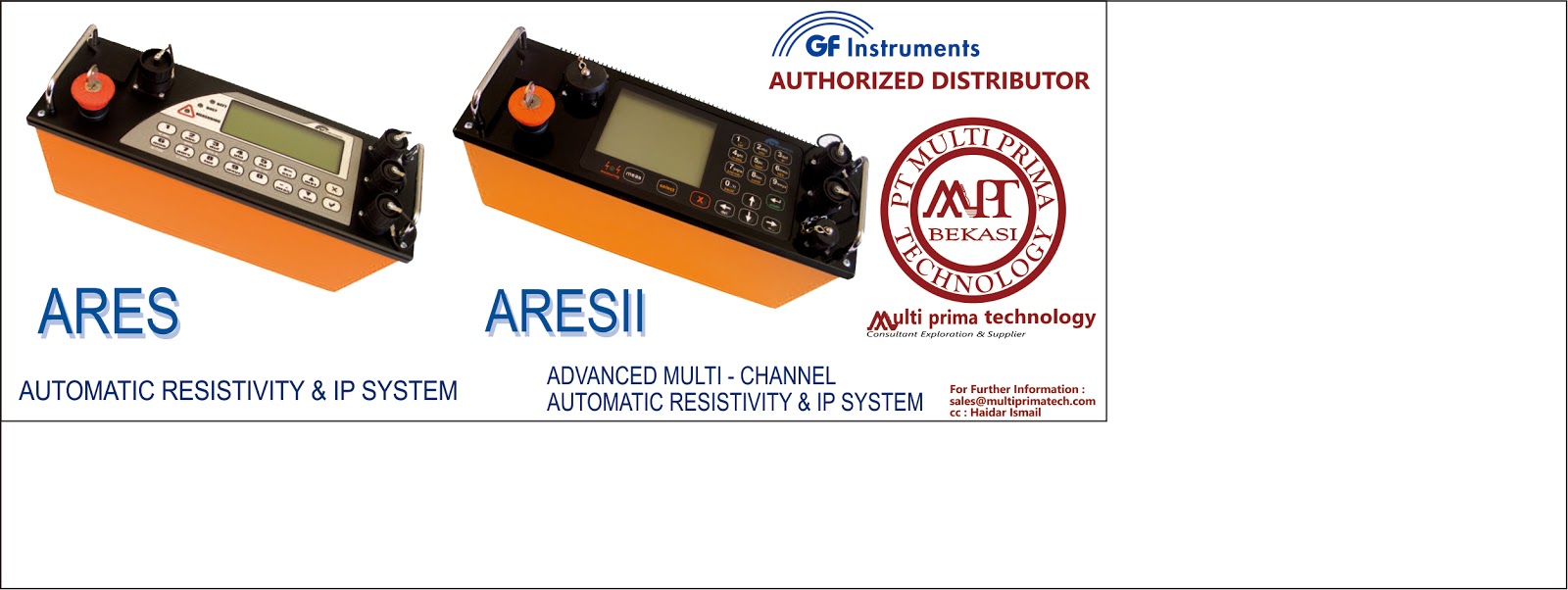 Automatic Resistivity (ARES) by GF Instruments ~ Geophysical Equipment ...