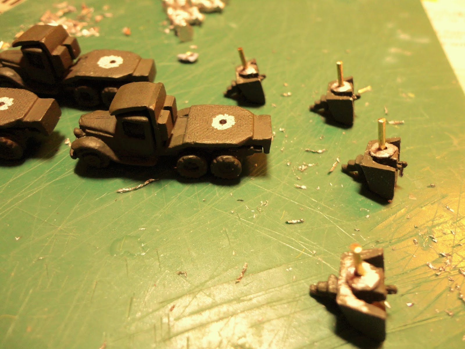 10/ 12mm WW2 and 6mm Napoleonic gaming: Russian SU-12 75mm SPG