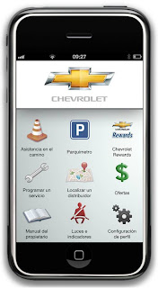 Blog merkarros.com: APLICACIÓN DIGITAL 'MY CHEVROLET' PARA IPHONE Y ANDROID
