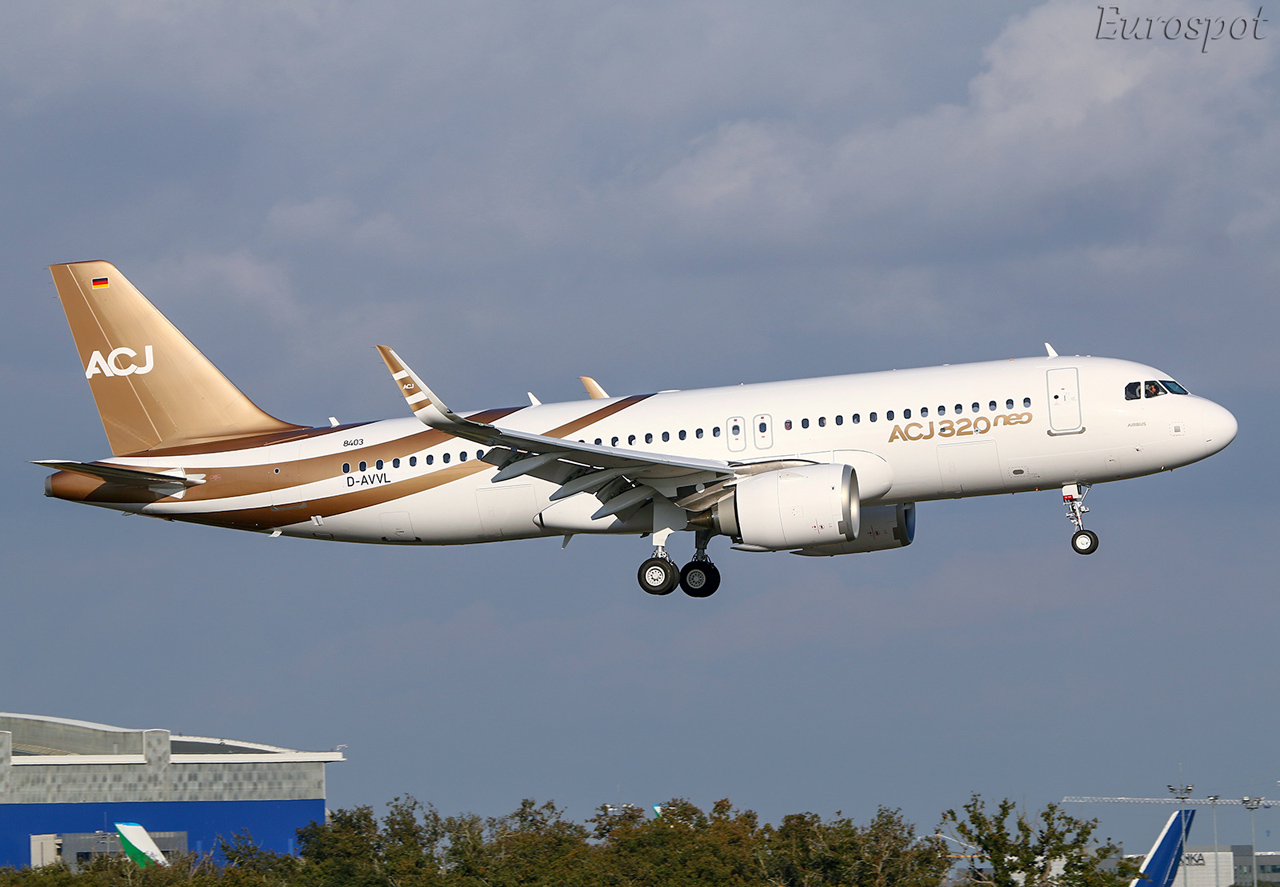 Airbus Hamburg Finkenwerder News: ACJ320NEO, Acropolis Aviation, G-KELT ...