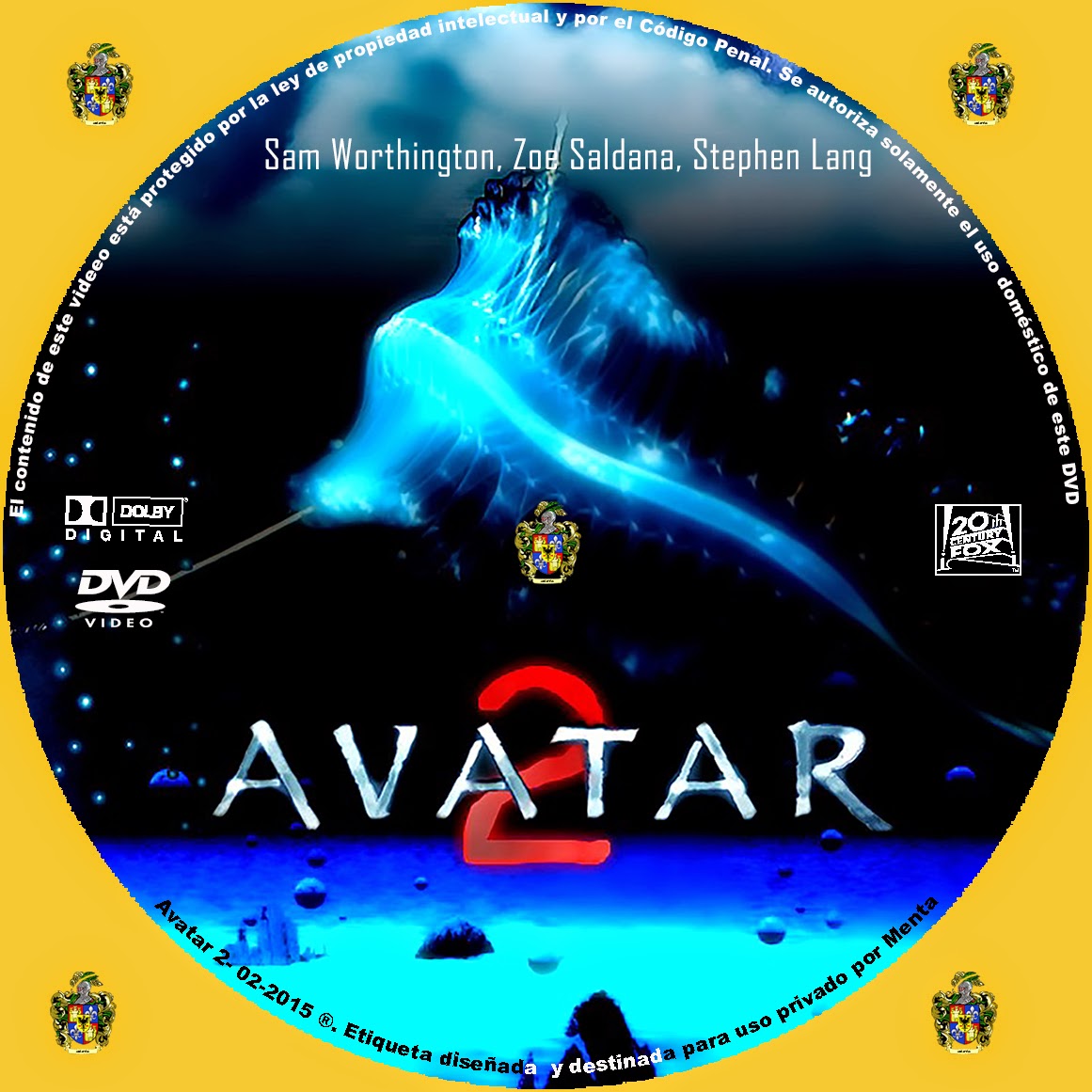 Caratulas y etiquetas: Avatar 2