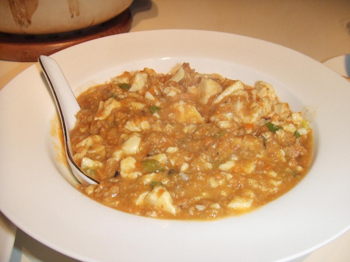 Let's Eat Here!: Crab Two Ways: steamed and crab roe with tofu stew