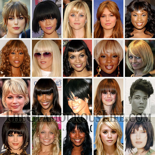 Different Types: Different Types Of Bangs