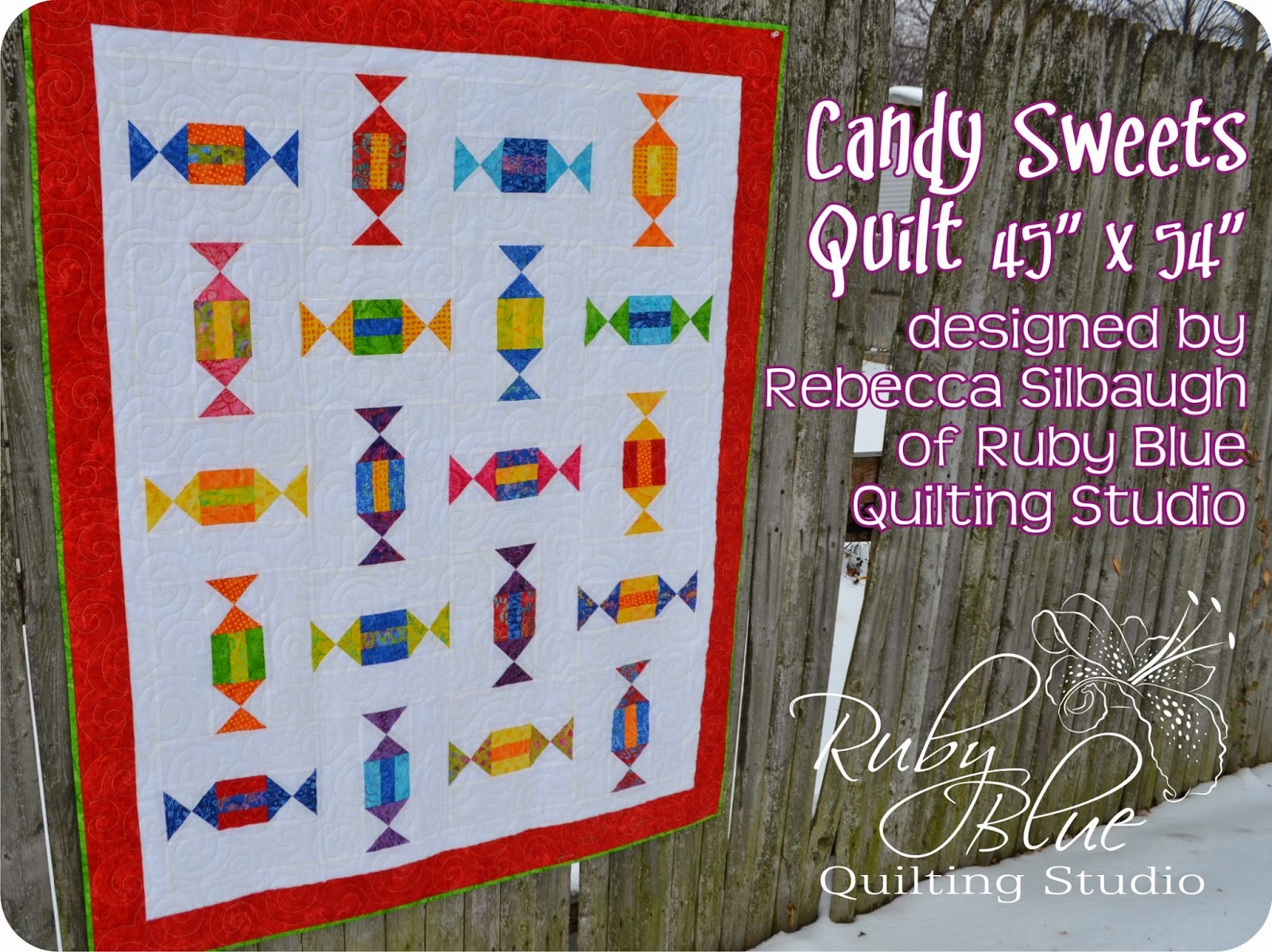 Ruby Blue Quilting Studio: Candy Sweets Quilt (A Free Tutorial)