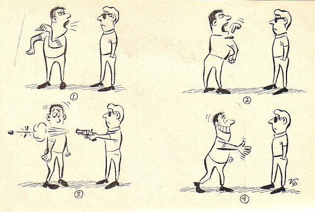 Mike Lynch Cartoons: Virgil "VIP" Partch: 1961 BIG GEORGE Tour Part 1