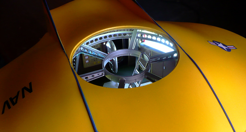 The Great Canadian Model Builders Web Page!: The Flying Sub