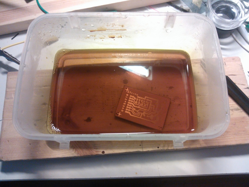 Nerd Club Etching Homebrew PCBs Etching With Ferric Chloride Nerd Club Etching Homebrew PCBs Etching With Ferric Chloride
