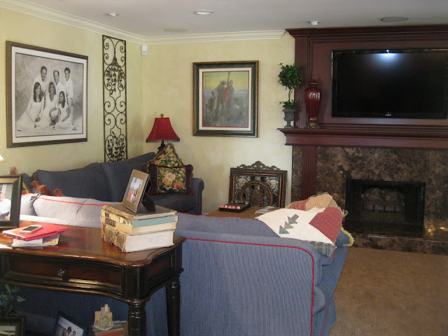 C.B.I.D. HOME DECOR and DESIGN: UPDATING A FAMILY ROOM