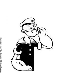 Popeye el marino consumía marihuana - Agaton