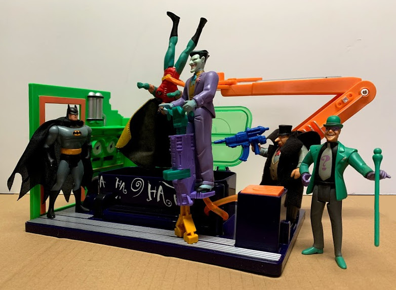 Joker's Toxic Lab Playset with Figures | Weird Fantastic Toy Adventures