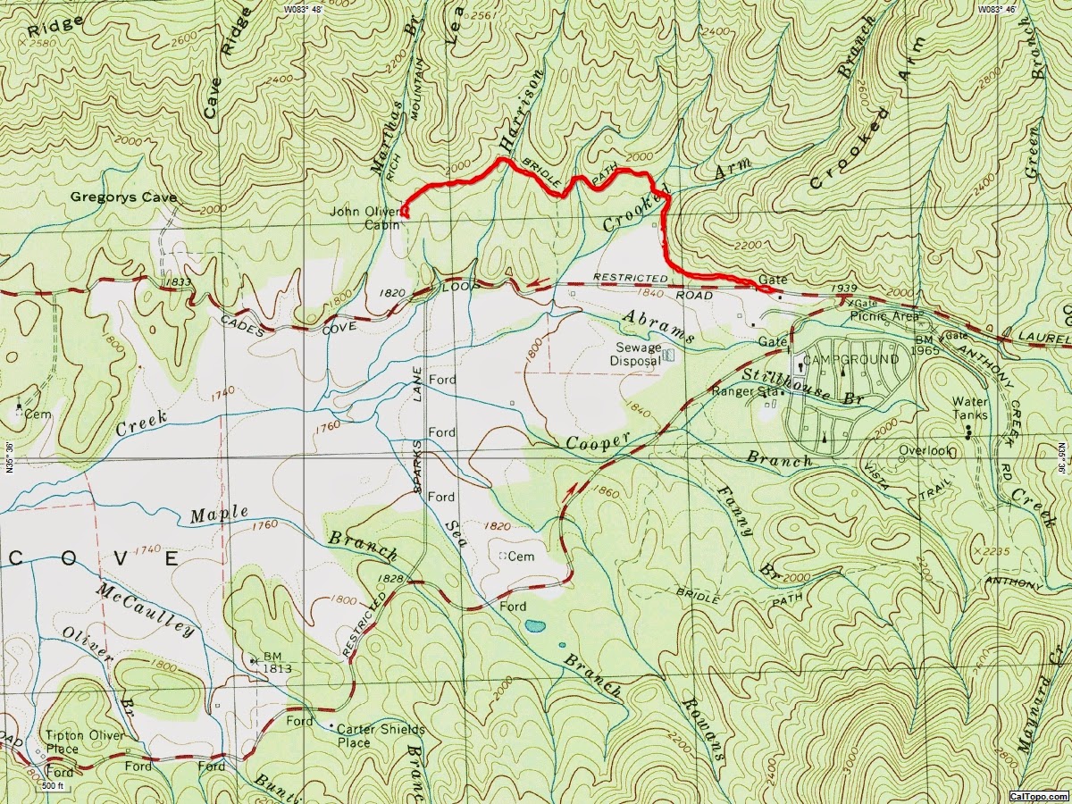 American Travel Journal: Rich Mountain Trail - Great Smoky Mountains ...