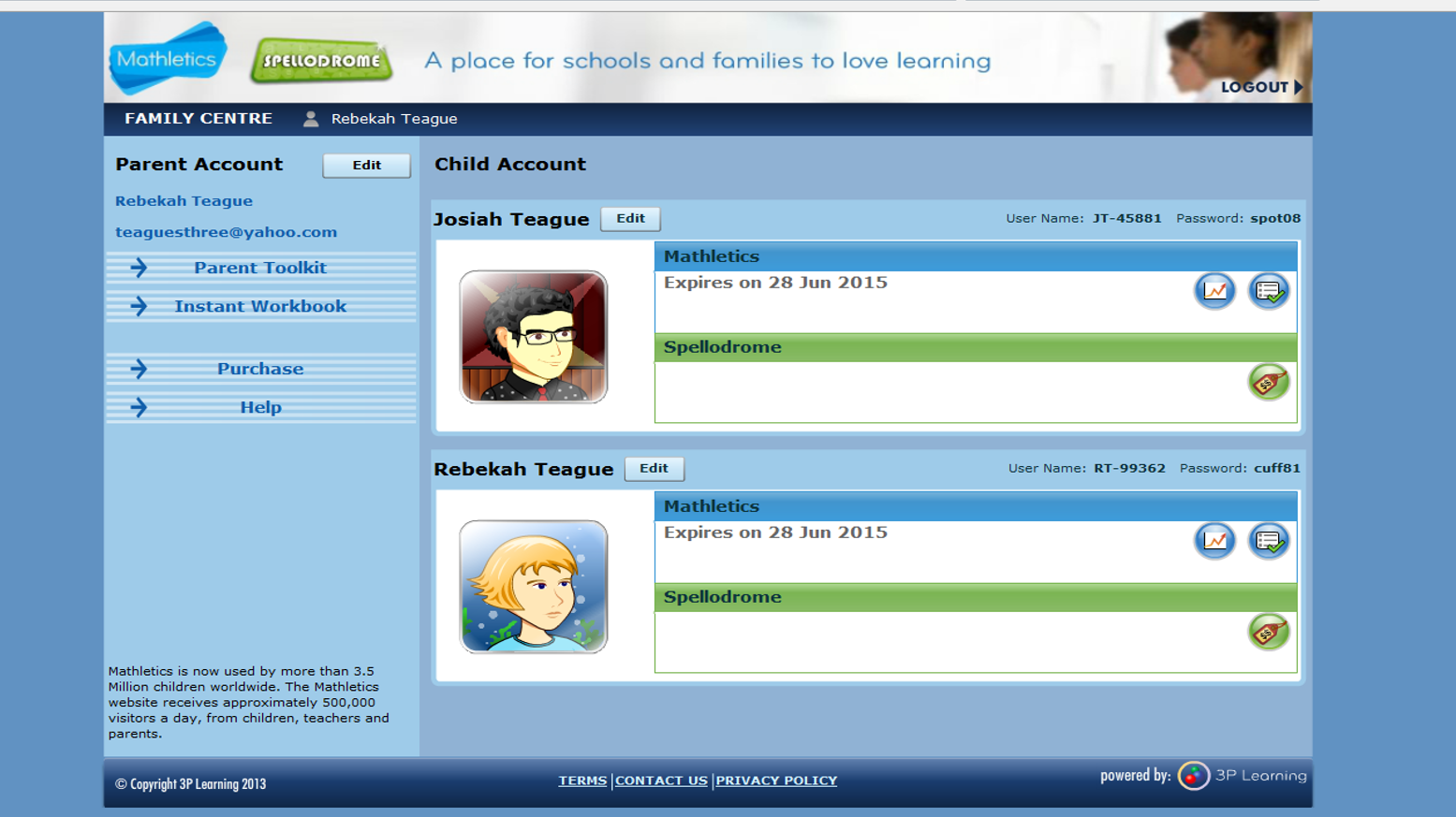There Will Be A $5.00 Charge For Whining: A TOS Review: Mathletics