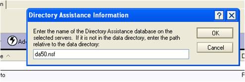 Learning Experience: How to set up domino directory assistance