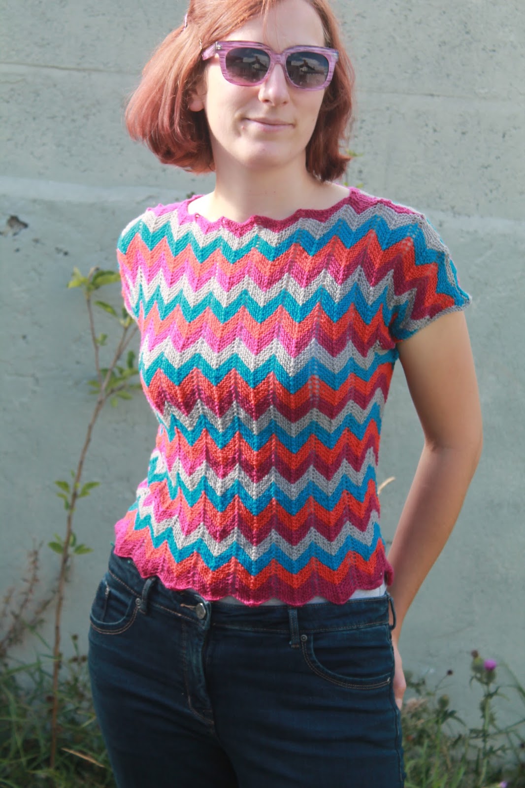 FO: Summer Chevron Top