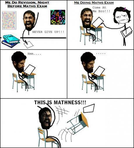 Me Doing Maths Exam ~ Funny Pictures | Comics | Troll | Epic Fail ...